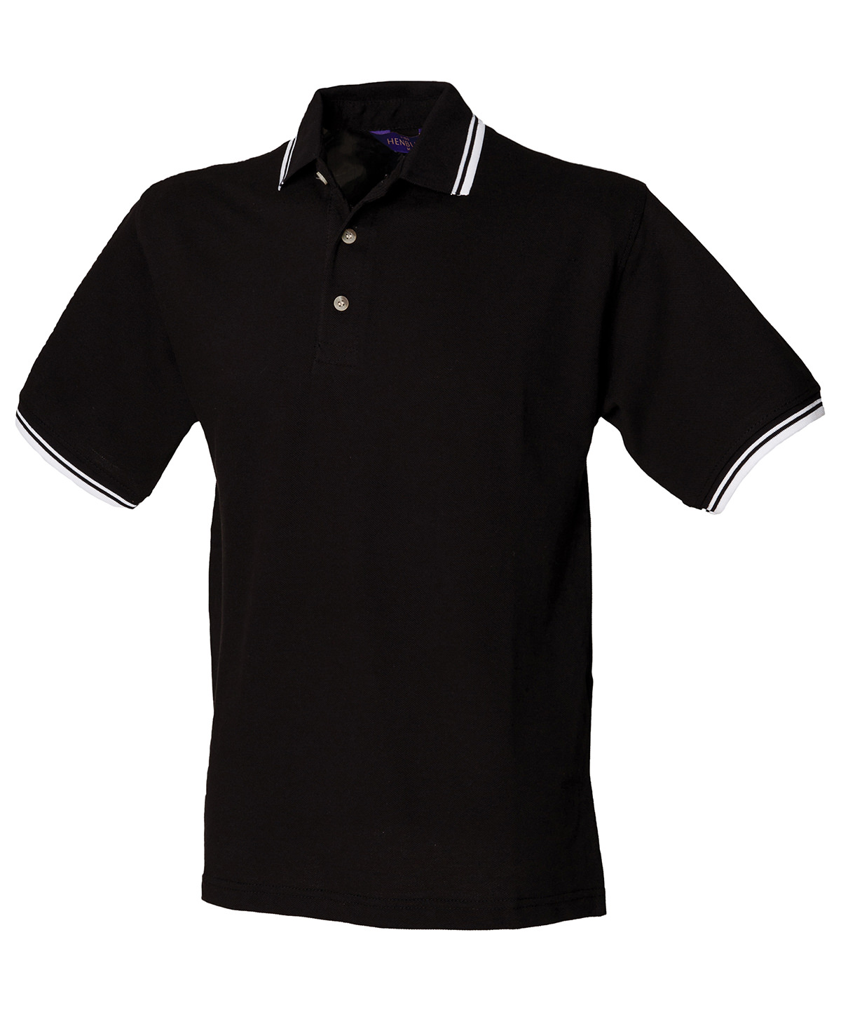 Double tipped collar and cuff polo shirt | Abalone Graphics